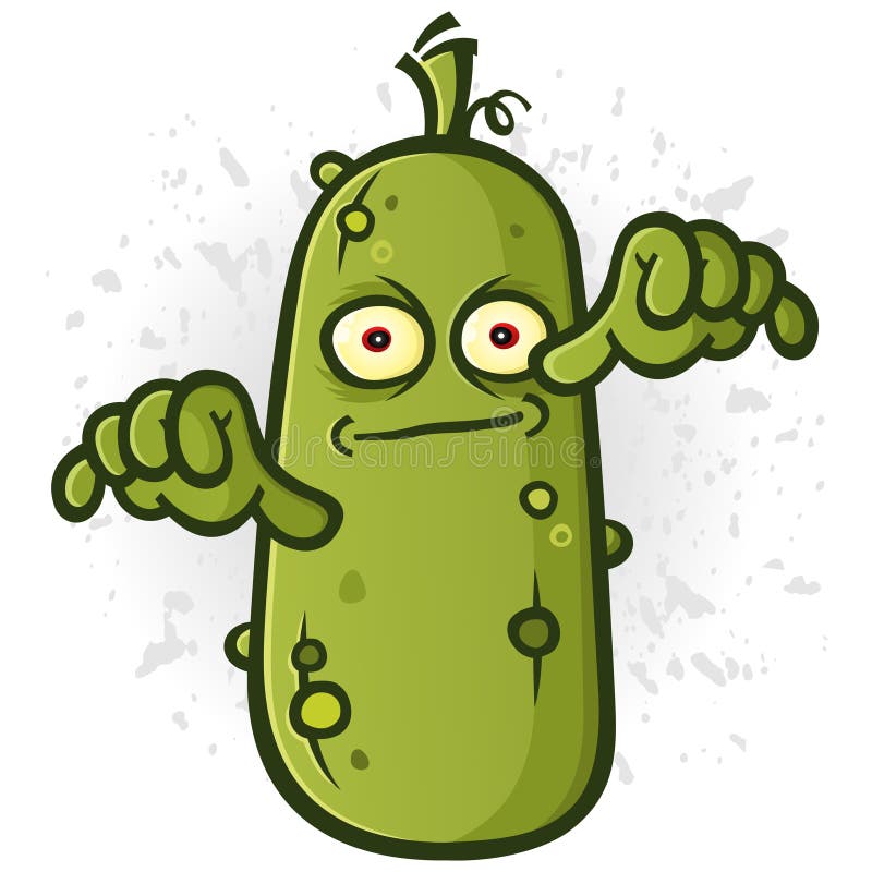 Angry Pickle Cartoon