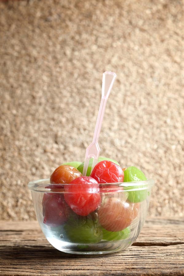 Pickle cherry fruit stock image. Image of pickle, side - 59752045