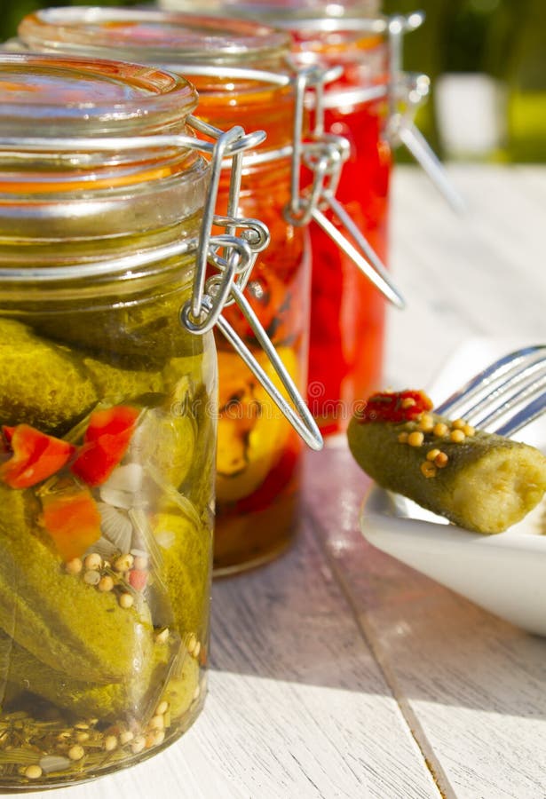 Pickle Delight stock image. Image of fruit, gherkins - 26307915
