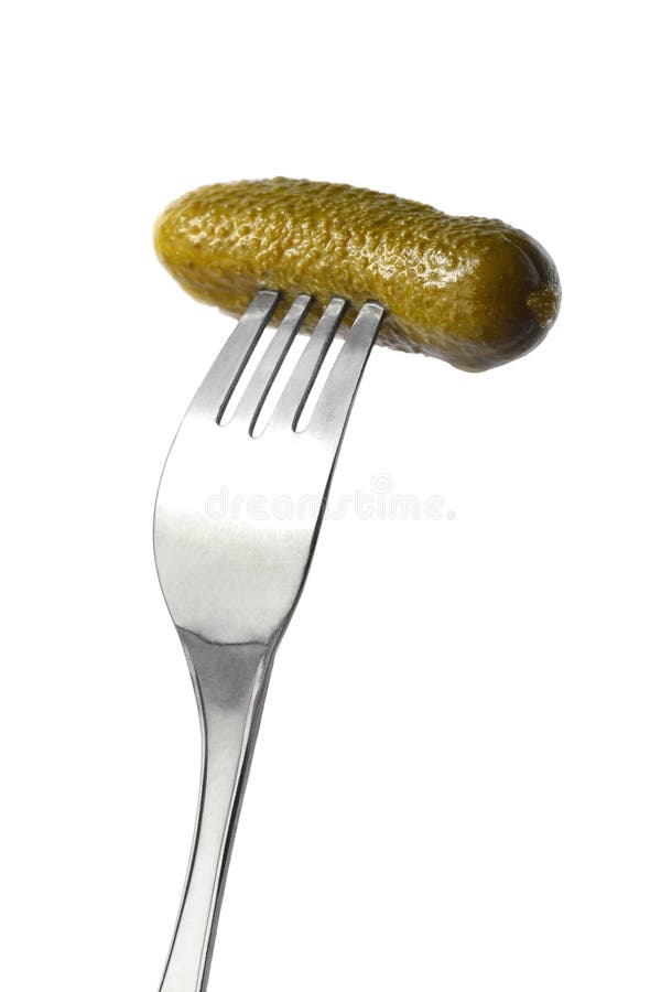 Pickle gherkin stock photo. Image of gourmet, isolated - 46626560