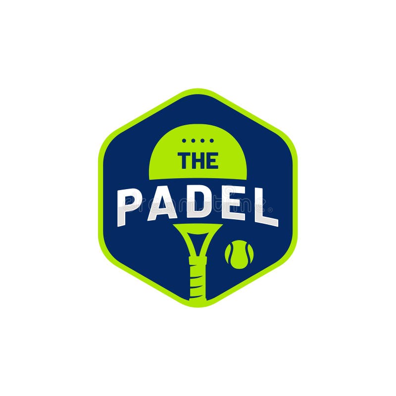 The PADEL logo design stock illustration. Illustration of championship ...