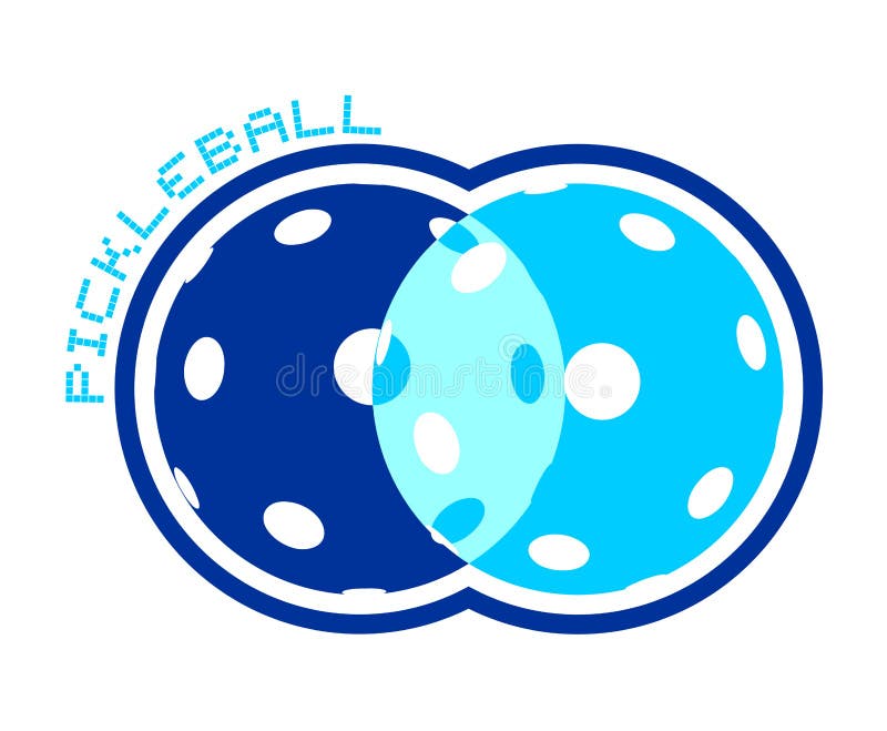Pickleball icon design stock vector. Illustration of oval - 115931732