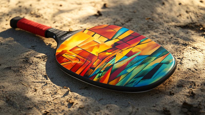 Pickleball Paddle Abstract Geometry Art Stock Photos - Free & Royalty ...