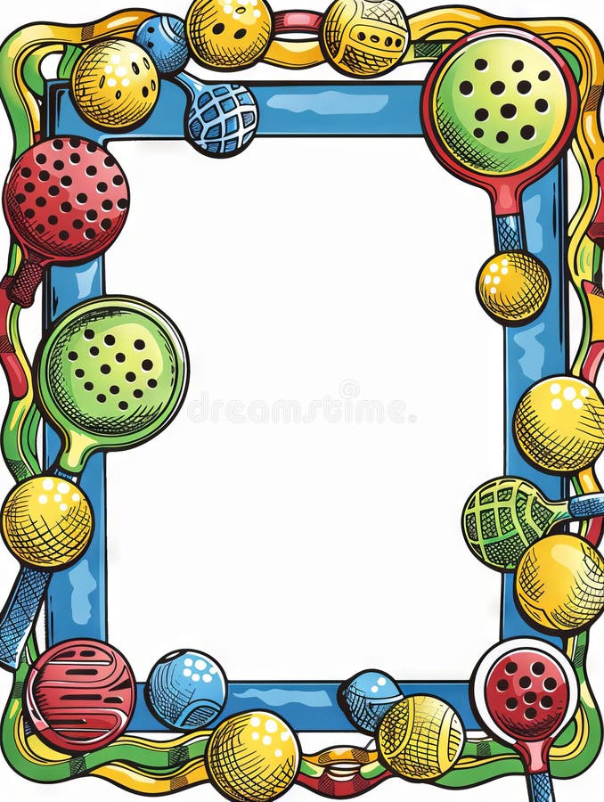 Paddleball Background Stock Illustrations – 115 Paddleball Background ...