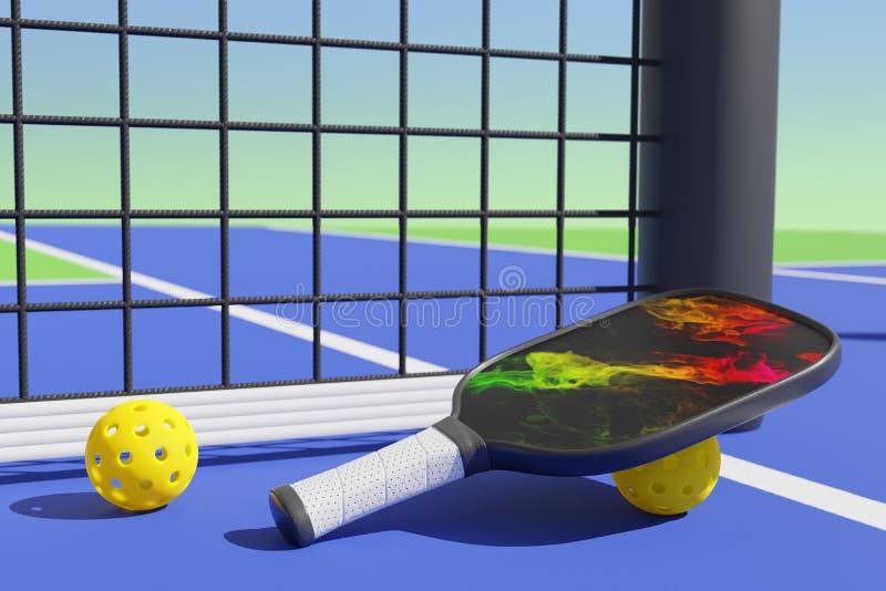 Pickleball Net Stock Illustrations – 236 Pickleball Net Stock ...
