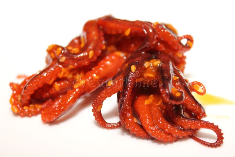Pickled Baby Squid Japanese Stock Photo - Image of dish, octupus: 42882278