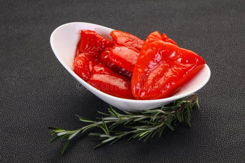 Pickled bell pepper stock photo. Image of organic, vegetarian - 185618070