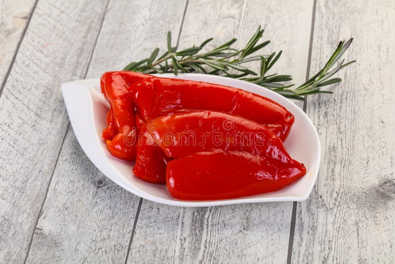 Pickled bell pepper stock photo. Image of meal, ingredient - 154334126