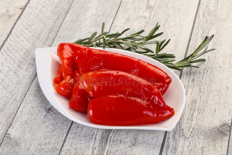 Pickled bell pepper stock photo. Image of pepper, lunch - 188325720