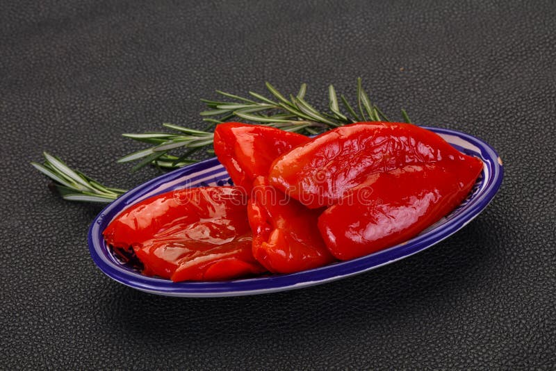 Pickled bell pepper stock photo. Image of kitchen, dinner - 198363738