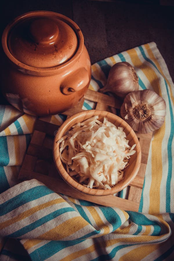 Pickled cabbage stock photo. Image of preserved, vegetable - 63253200