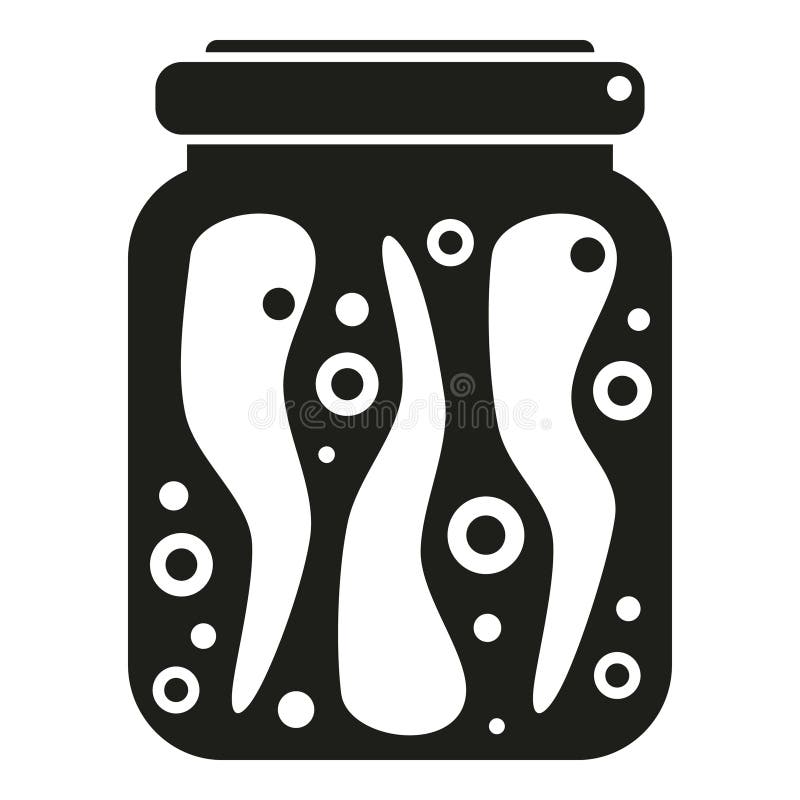 Pickled Chilli Icon Simple Vector. Food Eating Stock Vector ...