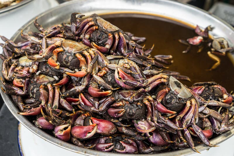Pickled crab stock photo. Image of cooked, thailand, crustacean - 62476550