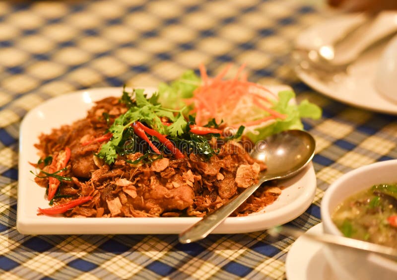 Pickled fish fried stock image. Image of fish, dish - 105495115