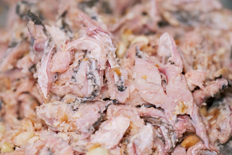 Pickled Fish, Raw Fish Fermented with Salt and Roast Rice for a Cooking ...