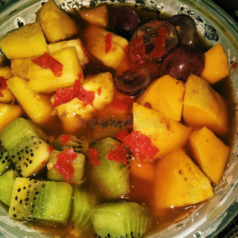 Pickled fruit food stock image. Image of plant, dish - 209645419