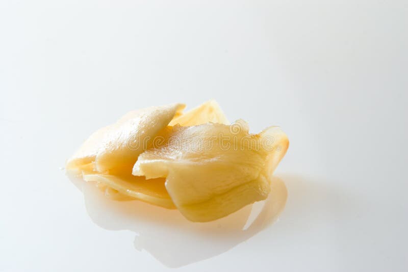 Pickled ginger stock image. Image of natural, white, sushi - 18896431