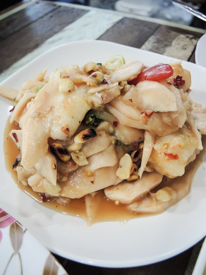 Pickled ginger on plate stock image. Image of spices - 67880563