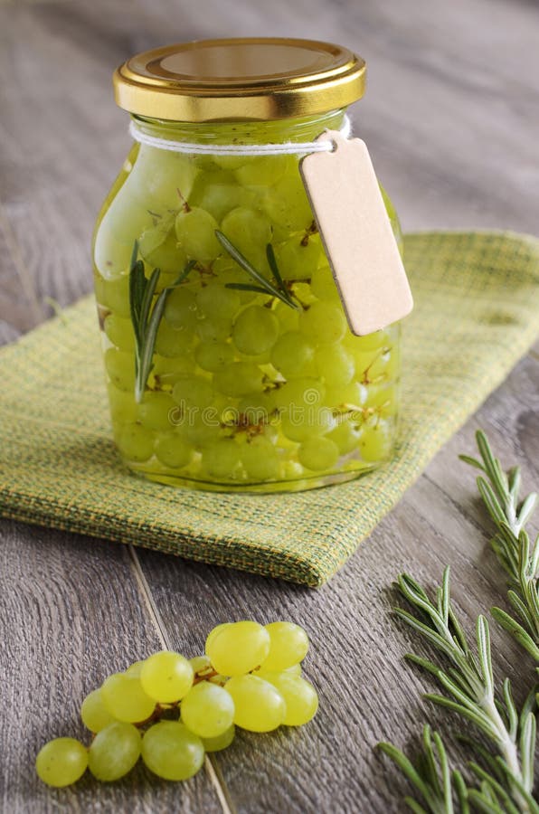 Pickled grapes stock image. Image of eatable, healthy - 44285393