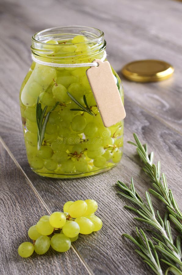 Pickled grapes stock image. Image of canning, canned - 44301049