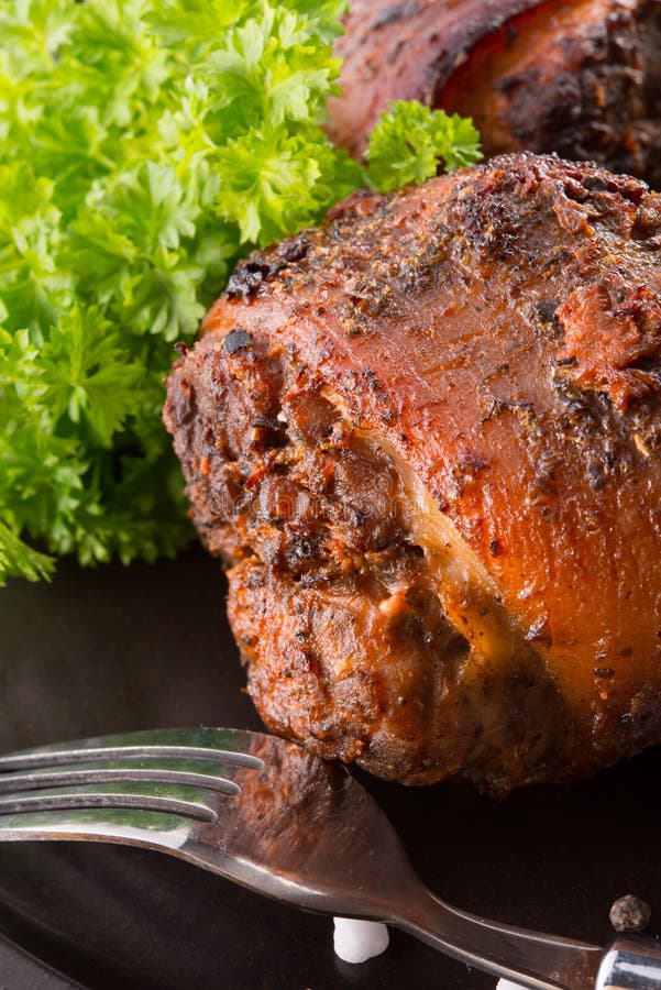 Pickled ham hock stock image. Image of crunchy, bone - 28554969