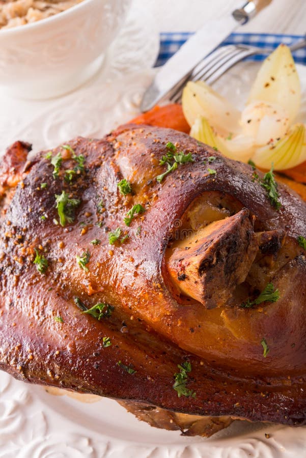 Pickled ham hock stock photo. Image of eisbein, lower - 28979614