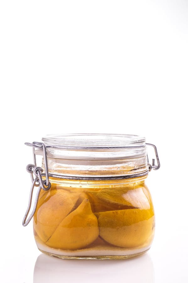 Pickled lemon stock image. Image of preserved, homemade - 49944607