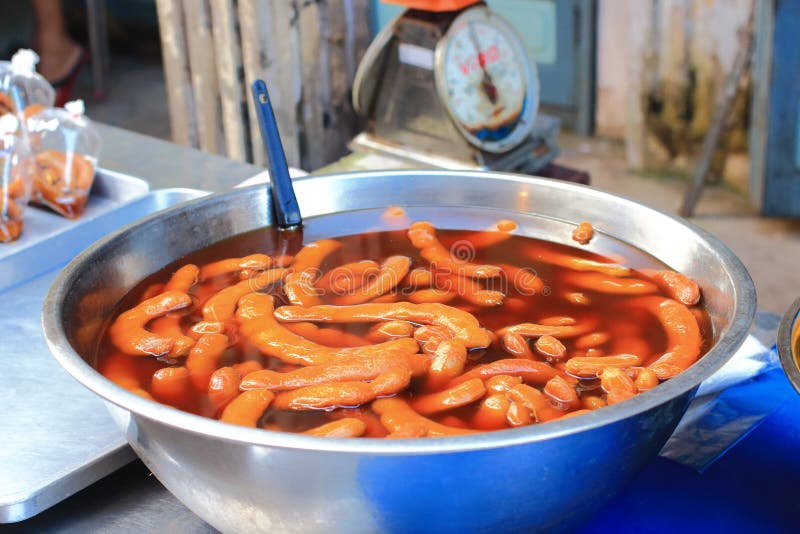 Tamarind Pickled Fermented, Pickled Fruits or Preserved Sweet Fruits in ...