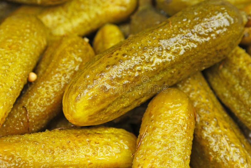 Pickles As Background. Green Pickle Texture Pattern. Pickled Cucumber ...