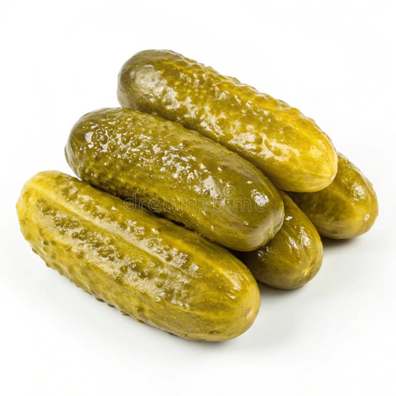 Pickles Isolated on Transparent Background Stock Illustration ...
