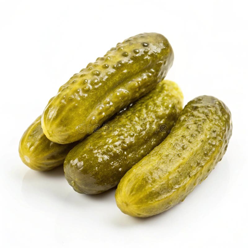Pickles Isolated on Transparent Background Stock Illustration ...