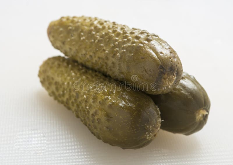 Pickles on white. stock image. Image of dill, nature - 37485981