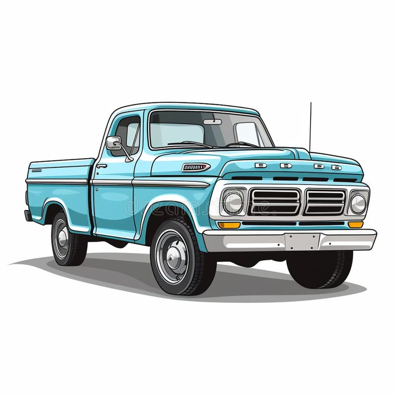 Pickup Truck Logo a Strong and Distinctive Brand Identity Stock ...