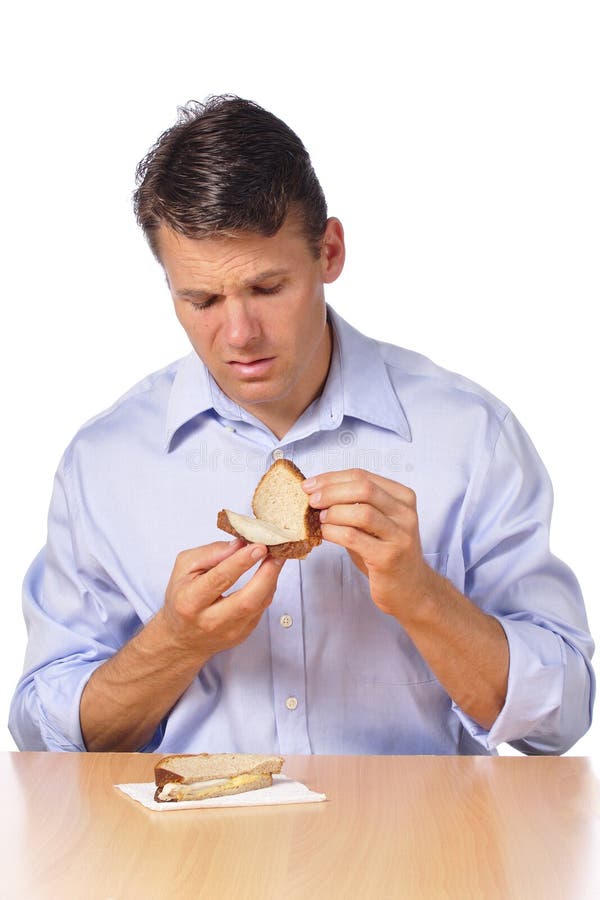 Picky eater stock photo. Image of hungry, expression - 27641404