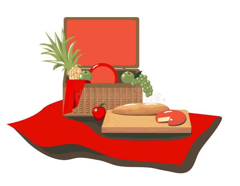 Big Red Apple stock vector. Illustration of snack, digital - 2425577