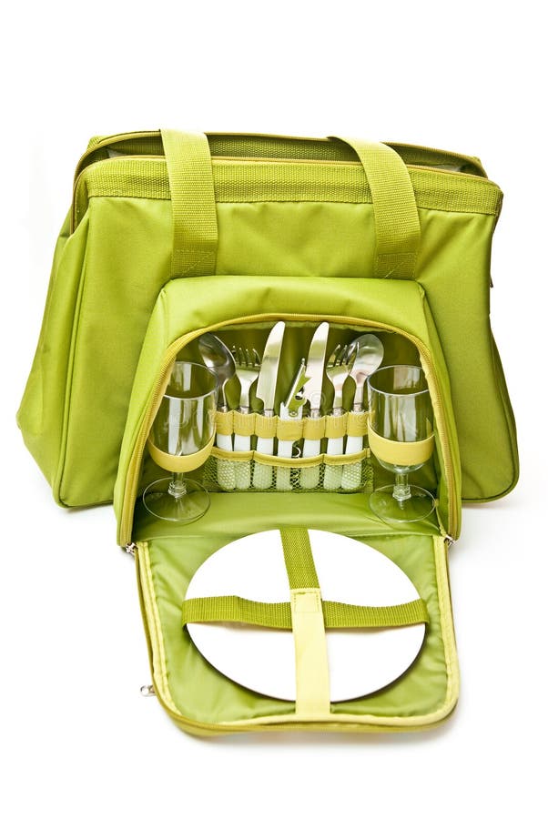 Picnic bag stock photo. Image of snack, transportation - 14445634