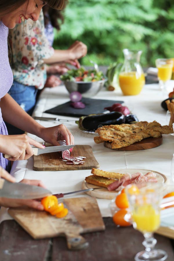 Picnic stock photo. Image of cooking, outside, leisure - 57559904