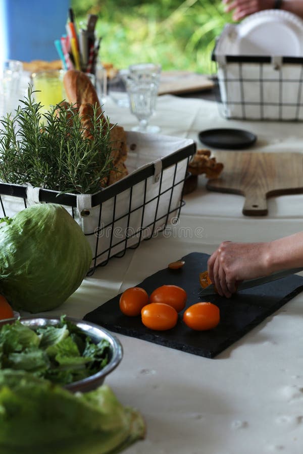 Picnic stock image. Image of lifestyle, berries, details - 57559943