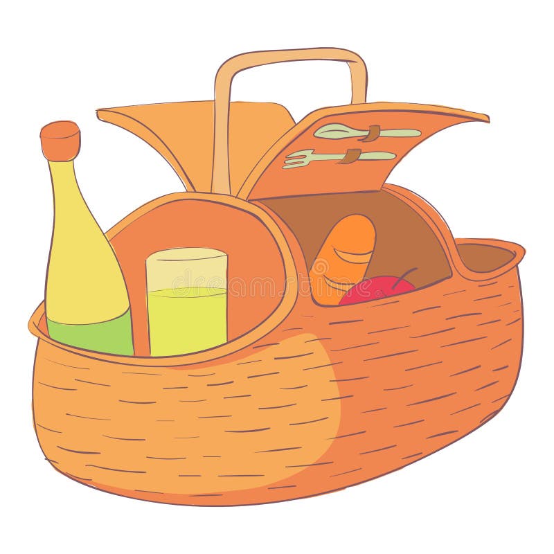 Cartoon Picnic Hamper Stock Illustrations – 794 Cartoon Picnic Hamper ...