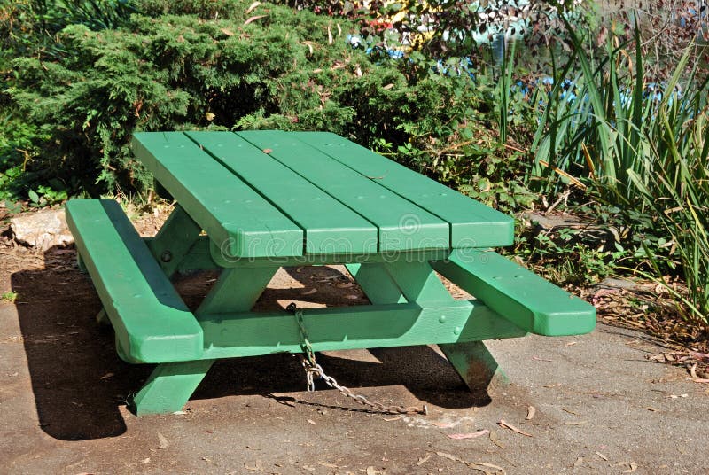 Picnic Table stock photo. Image of place, relax, lunch - 7077448