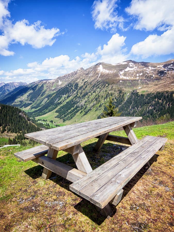 Picnic table stock photo. Image of grass, object, meadow - 31141092