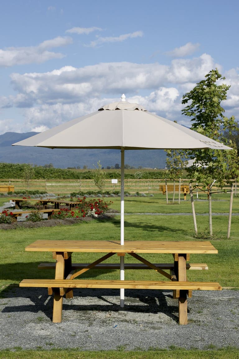 569 Outdoor Picnic Table Umbrella Stock Photos - Free & Royalty-Free ...