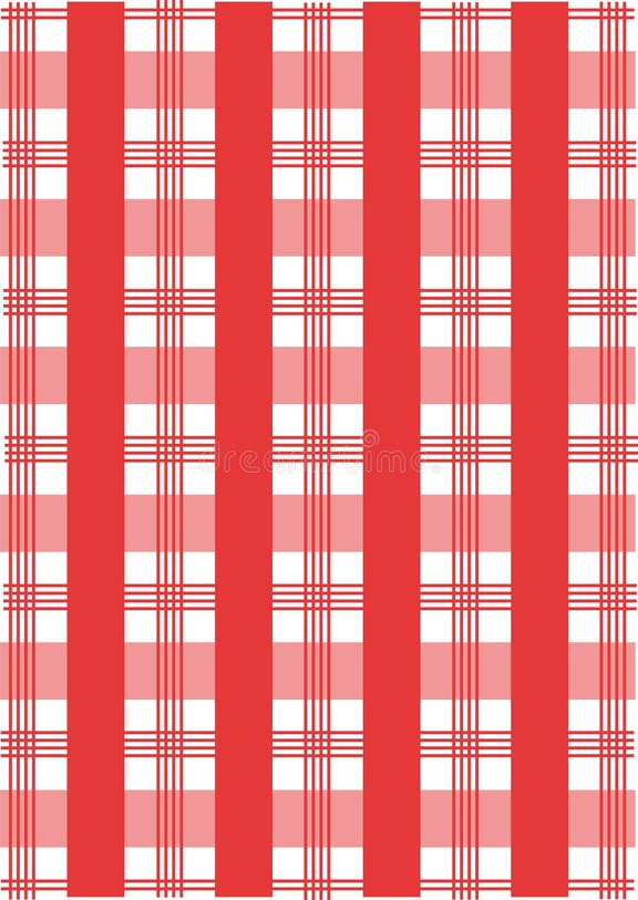 Picnic Tablecloth Pattern stock vector. Illustration of cooking - 73834268