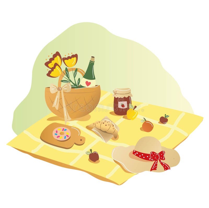 Picnik Stock Illustrations – 35 Picnik Stock Illustrations, Vectors ...