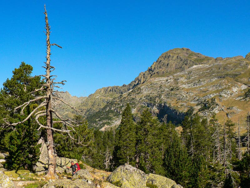 Aneto Peak Highest in Pyrenees in Huesca, Spain Editorial Stock Image ...