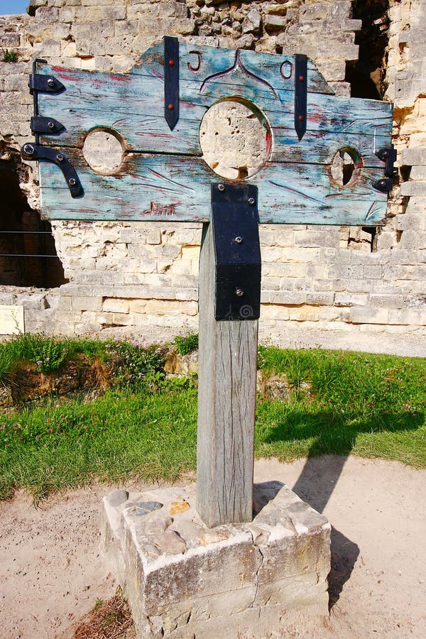 Picota medieval foto de archivo. Imagen de delincuente - 43264104