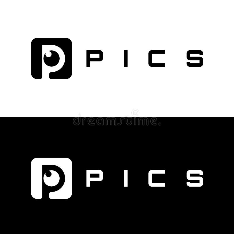 Pics Camera Logo Design Vector Stock Vector - Illustration of modern ...