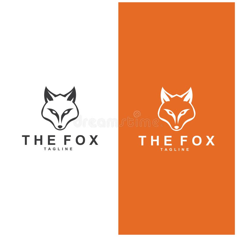 Pict fox stock illustration. Illustration of face, symbol - 335559549