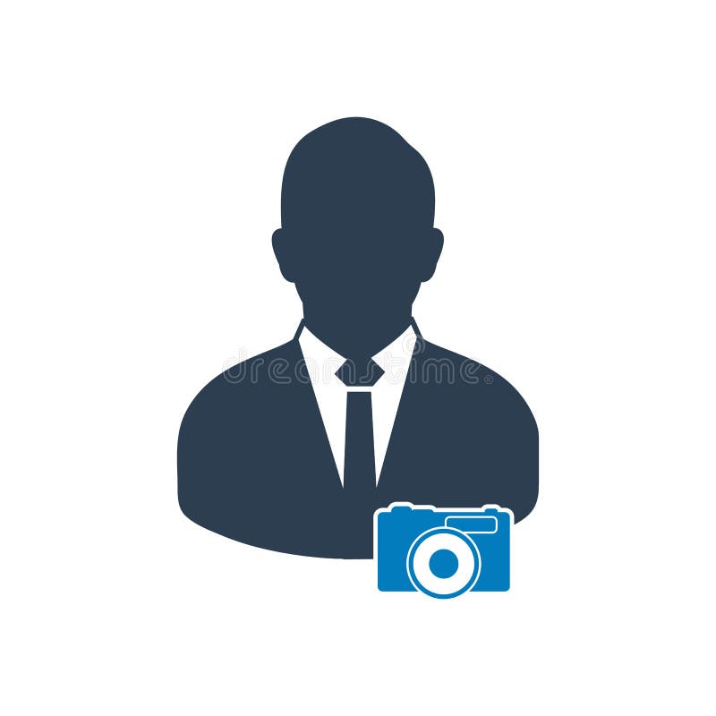 Pictogram fotograaf vector illustratie. Illustration of foto - 199684513