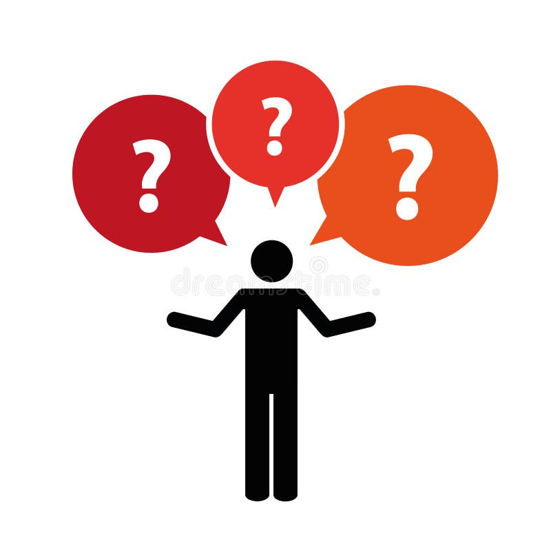 Question mark bubbles stock vector. Illustration of discovery - 16950226